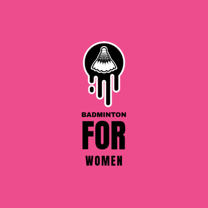 Placeit - Women's Badminton Logo Maker