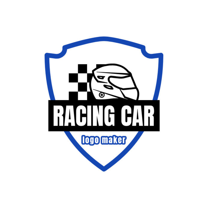 Placeit - Racing Logo Maker with a Badge Clipart