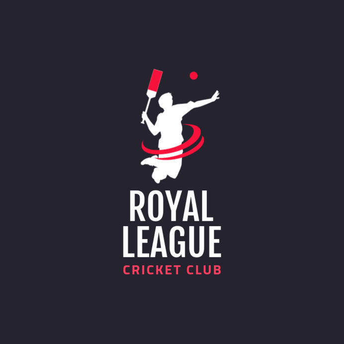 Placeit - Cricket Logo Design Maker for a Cricket League