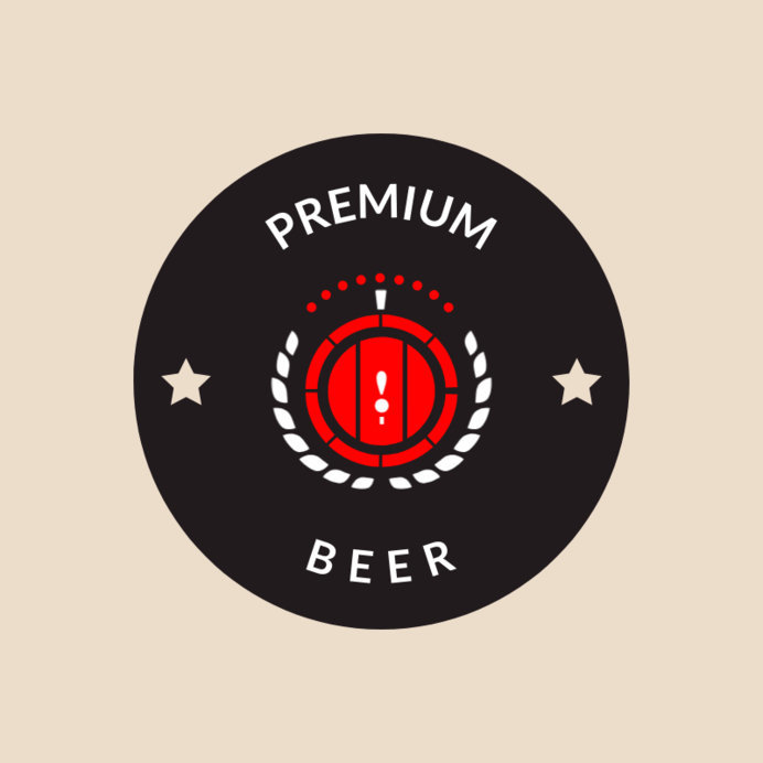Placeit - Simple Beer Logo Maker with Keg Graphics