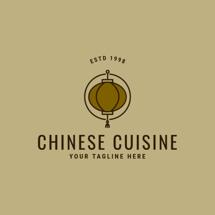 Placeit - Chinese Food Logo Design Template for Chinese Cuisine