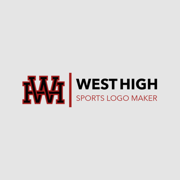 Placeit - Sports Logo Maker with Varsity Letters