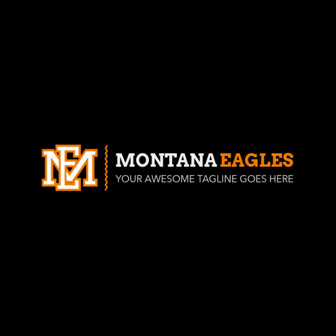 Placeit - Sports Team Logo Maker with Interlocked Varsity Letters