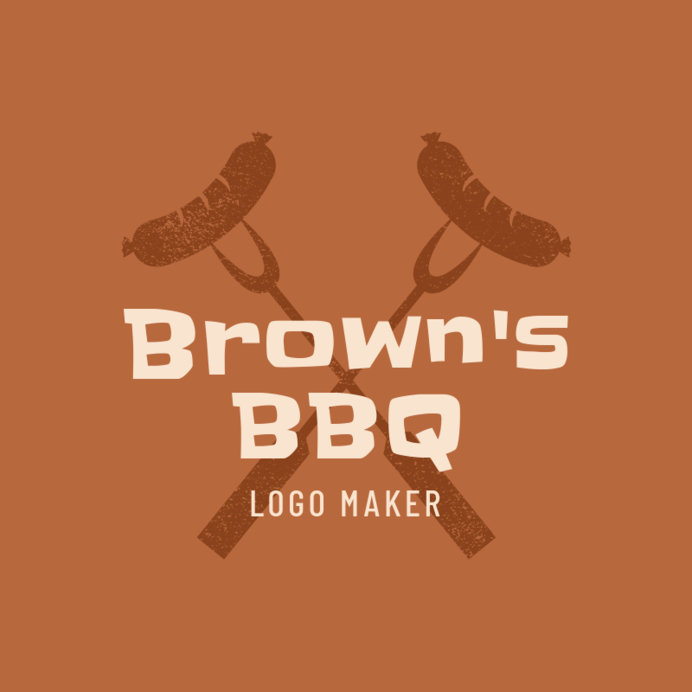 Placeit - BBQ Logo Maker for a Restaurant