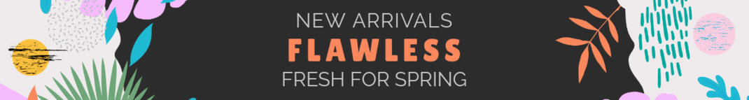 Placeit - Spring Etsy Shop Banner Maker with Colorful Background Patterns