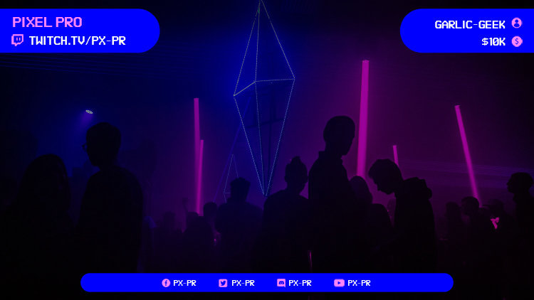 Placeit - Twitch Overlay Maker with Pixelated Font