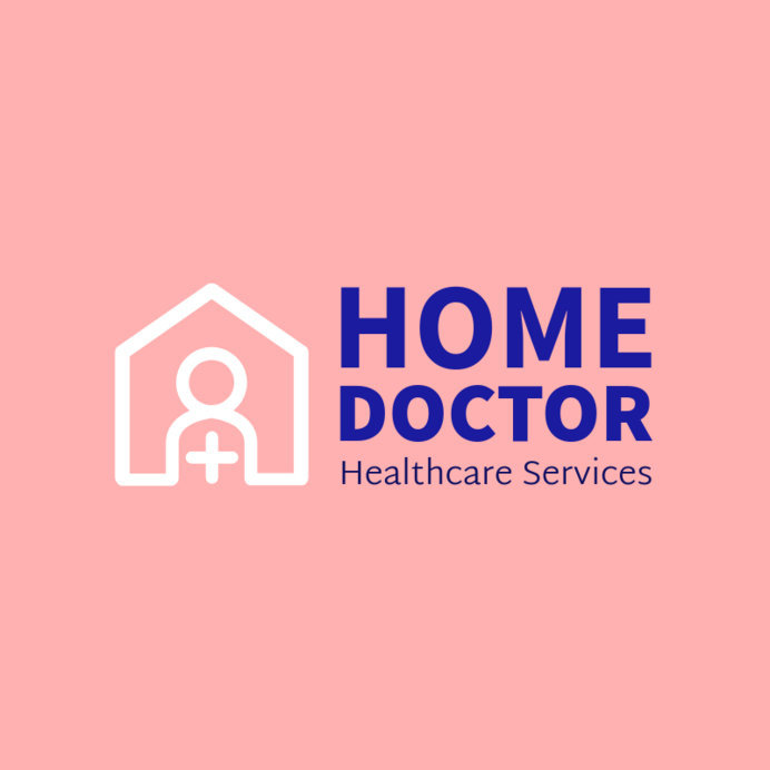 Placeit - Home Healthcare Logo Design Template for a Home Doctor