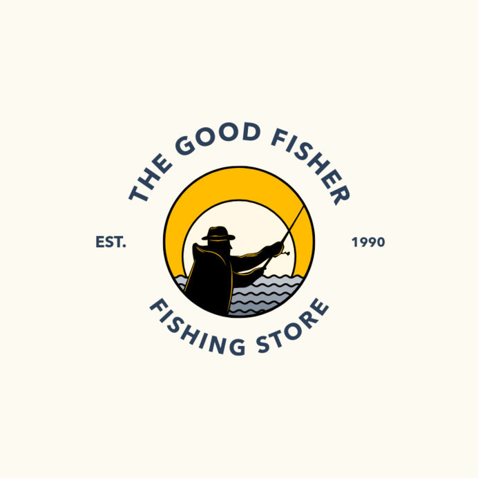 Placeit - Fishing Store Logo Maker
