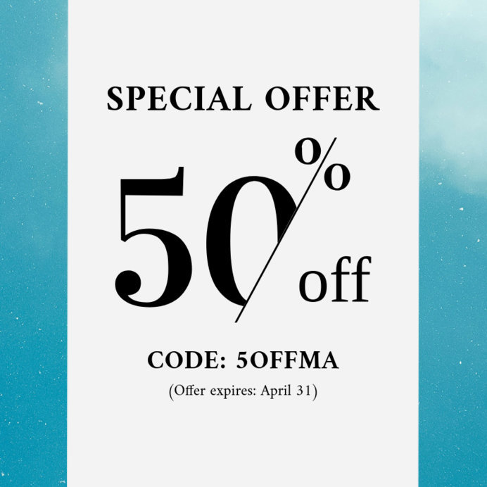 Placeit - Coupon Design Template with Bold Letters