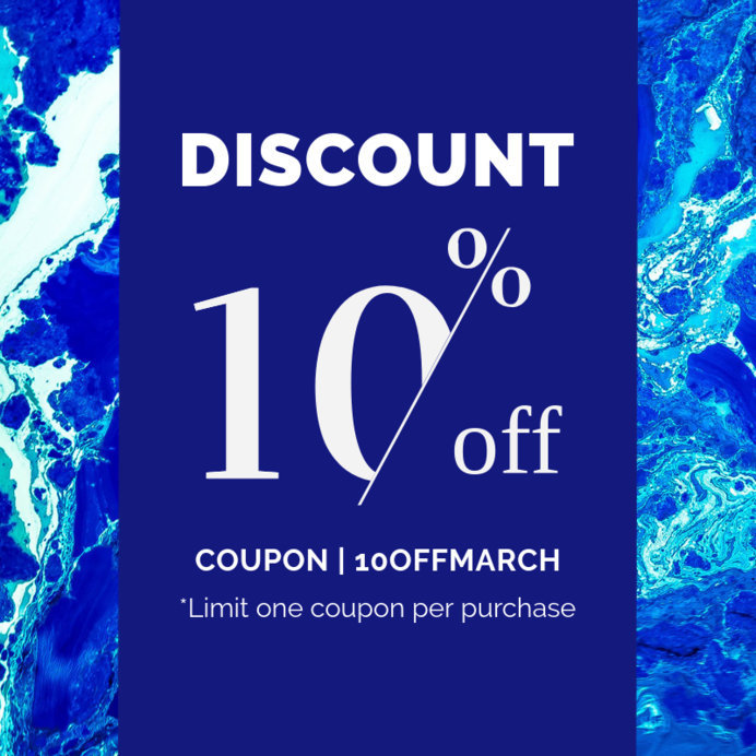 Placeit - Customizable Coupon Template with a Colorful Background