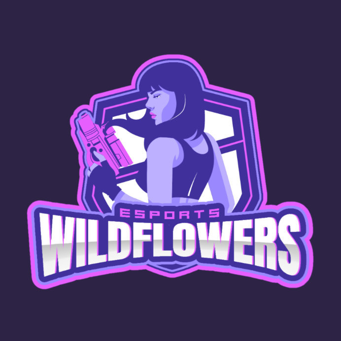 Placeit - Gaming Logo Maker for a Women's Guild