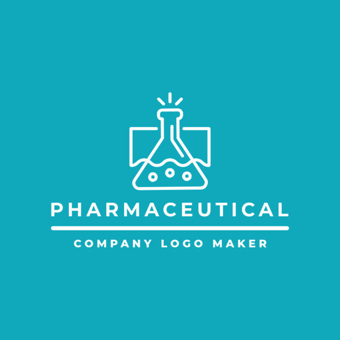 Placeit - Pharmaceutical Company Logo Maker with Laboratory Clipart