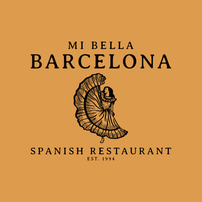 Placeit - Classic Spanish Restaurant Logo Maker