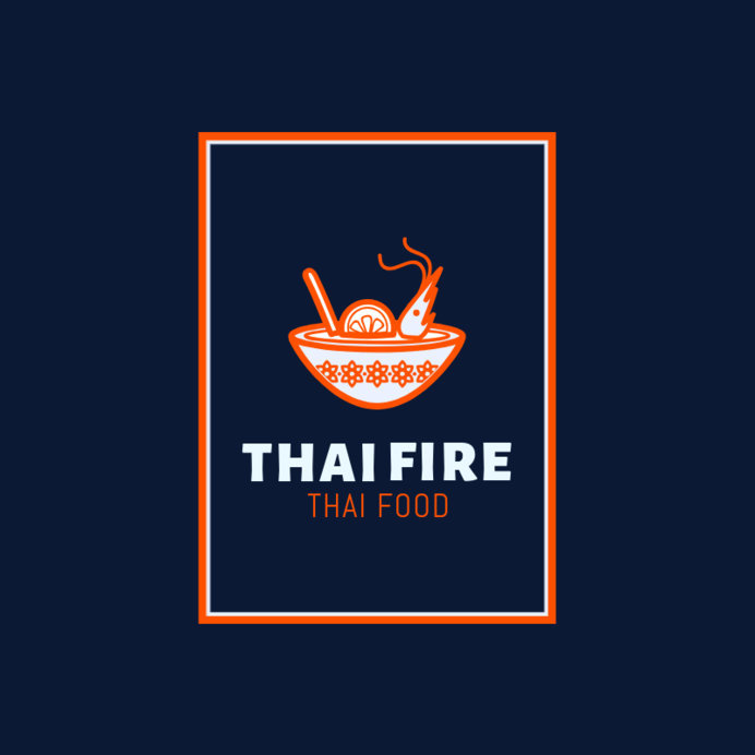 Placeit - Thai Food Logo Maker for Pad Thai Restaurants
