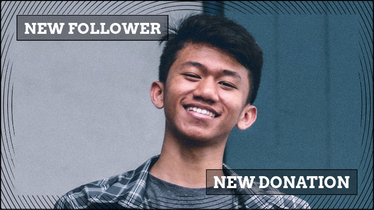 Placeit - OBS Webcam Frame Maker for a New Followers Announcement