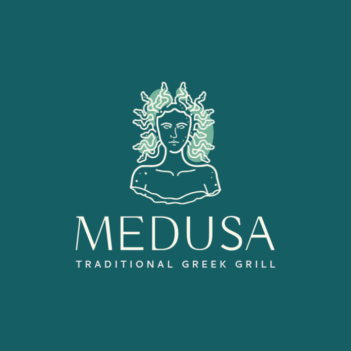 Placeit - Greek Restaurant Logo Maker for a Greek Grill