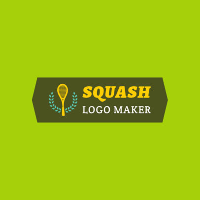 Squash Logo Maker | Online Logo Maker | Placeit