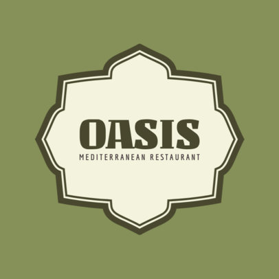 Mediterranean Food Logo Maker | Online Logo Maker | Placeit