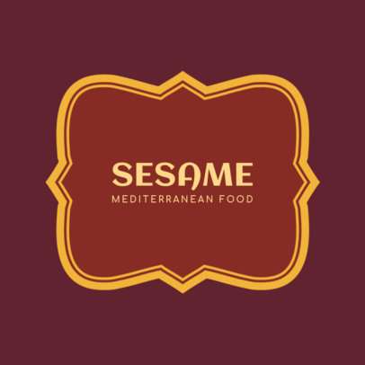 Mediterranean Food Logo Maker | Online Logo Maker | Placeit