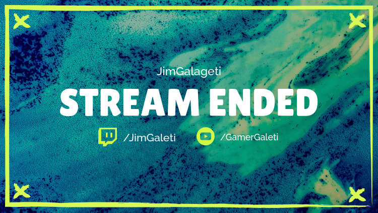 Placeit - Stream Ended Twitch Overlay Maker
