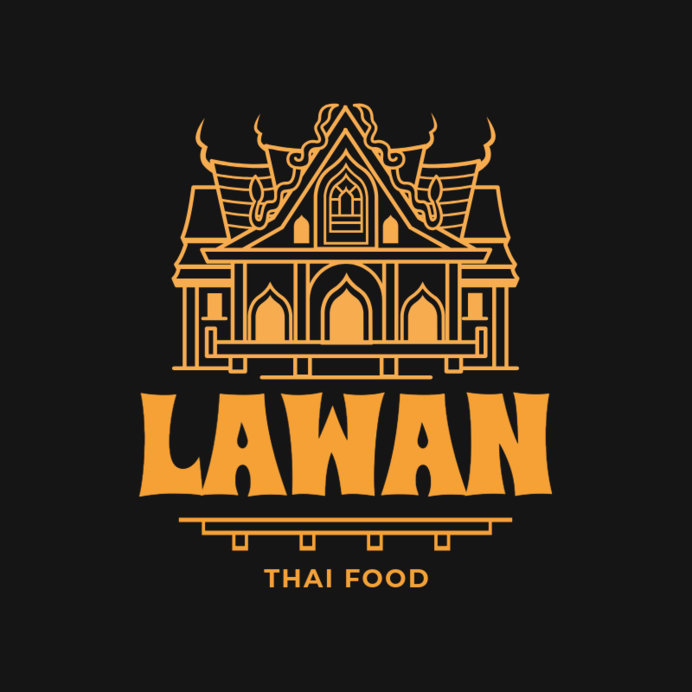 Placeit - Logo Template for a Thai Food Restaurant with Classic ...