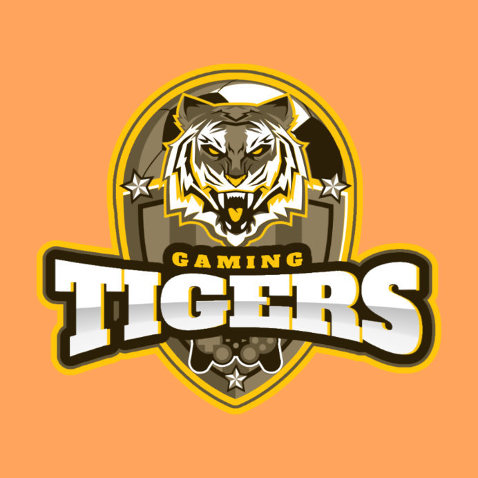 Placeit - Gaming Logo Maker with Tiger Graphics