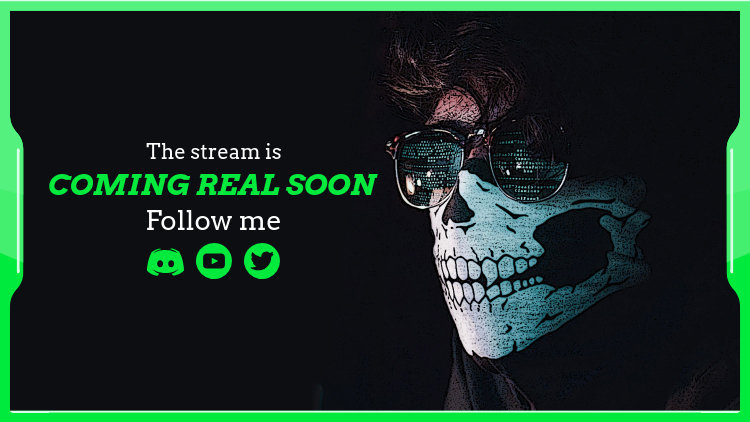 Placeit - Twitch Overlay Template for a Coming Soon Screen with a ...