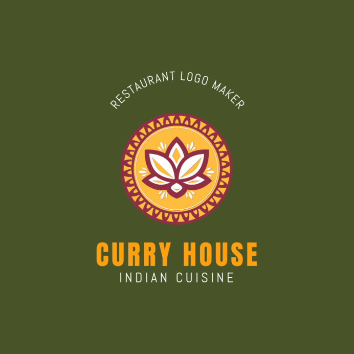 Placeit - Indian Cuisine Logo Maker for an Indian Restaurant