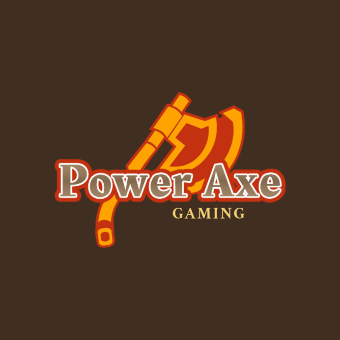 Placeit - Classic-Styled RPG Team Logo Template with an Axe Illustration