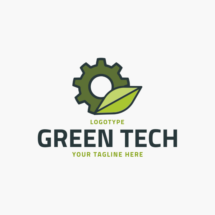 Placeit - Online Logo Maker for a Green Technology Company