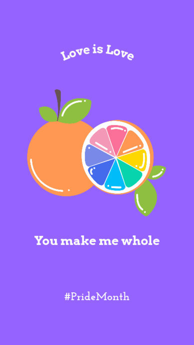 Placeit - Colorful LGBTQ Instagram Story Template