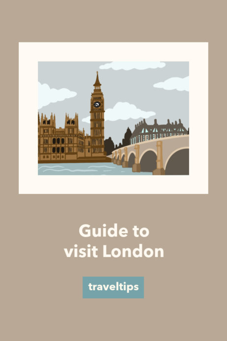 Placeit - Travel Pinterest Pin Maker with World Landmarks Illustrations