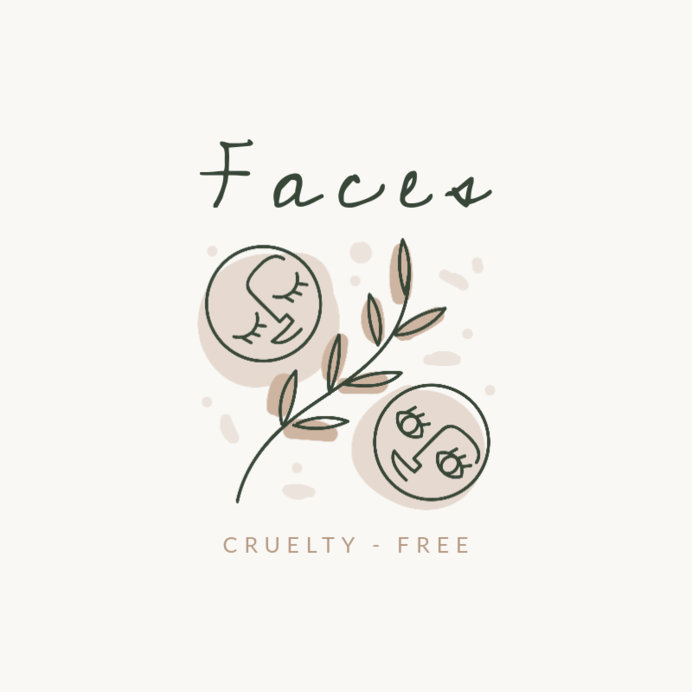 Placeit - Logo Maker for a No Cruelty Makeup Brand