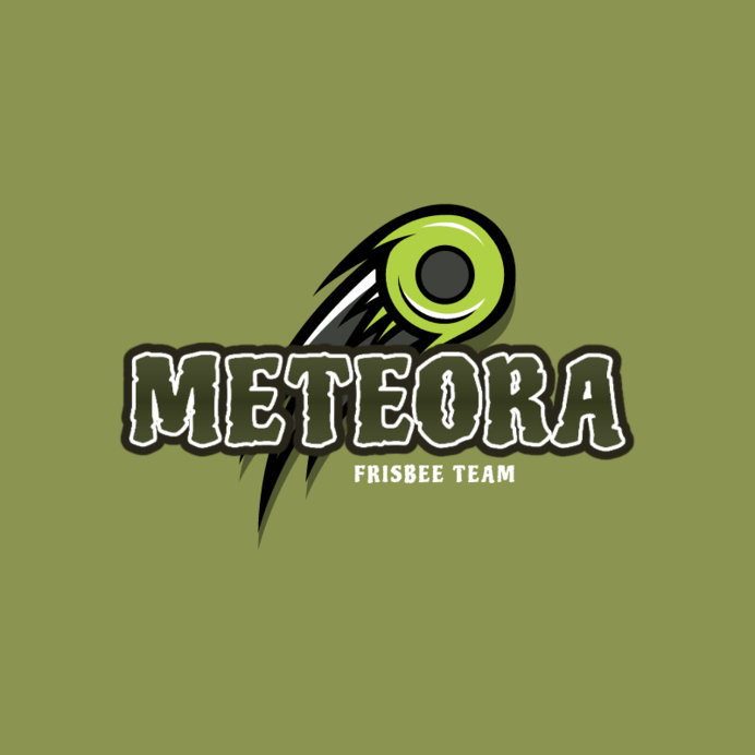 Placeit - Cool Female Frisbee Team Logo Generator