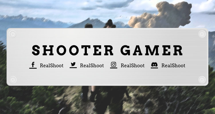 Placeit - Twitch Banner Template for a Shooting Game