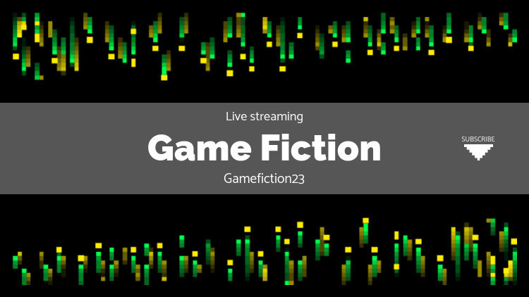 Placeit - Retro YouTube Banner Generator with Pixel Art Patterns