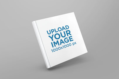 square coloring book mockup