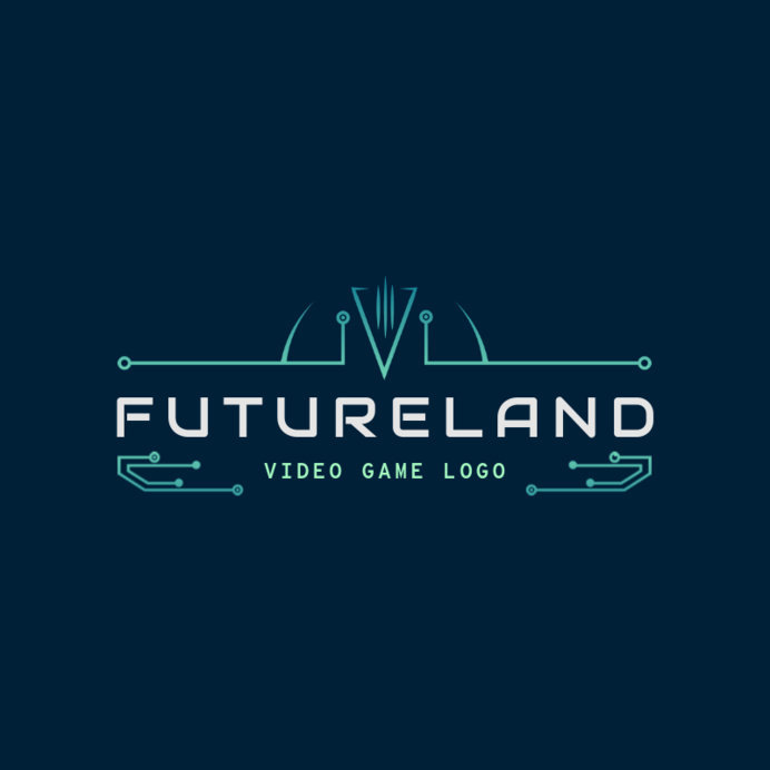 Placeit - Futuristic-Themed Gaming Logo Maker