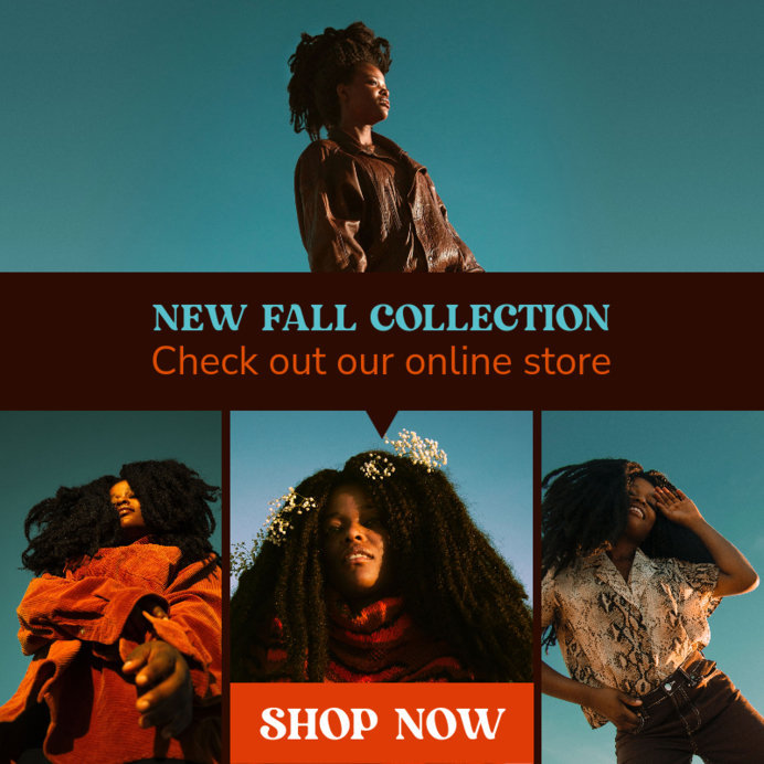 Placeit - Modular Ad Banner Maker For a Fall Collection