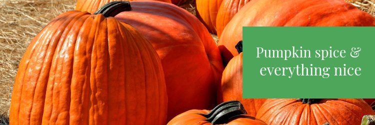 Placeit - Fall-Themed Twitter Header Template with Pumpkins