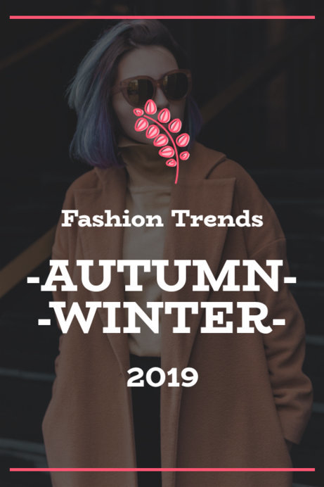 Placeit - Pinterest Pin Template for Fall Season Fashion Trends