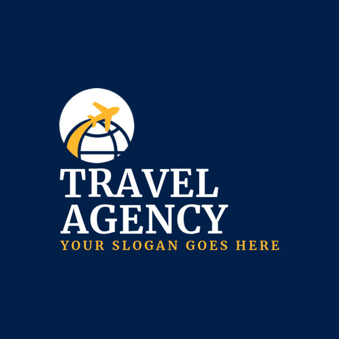 Placeit - Trip Planner Logo Maker with Airplane Clipart