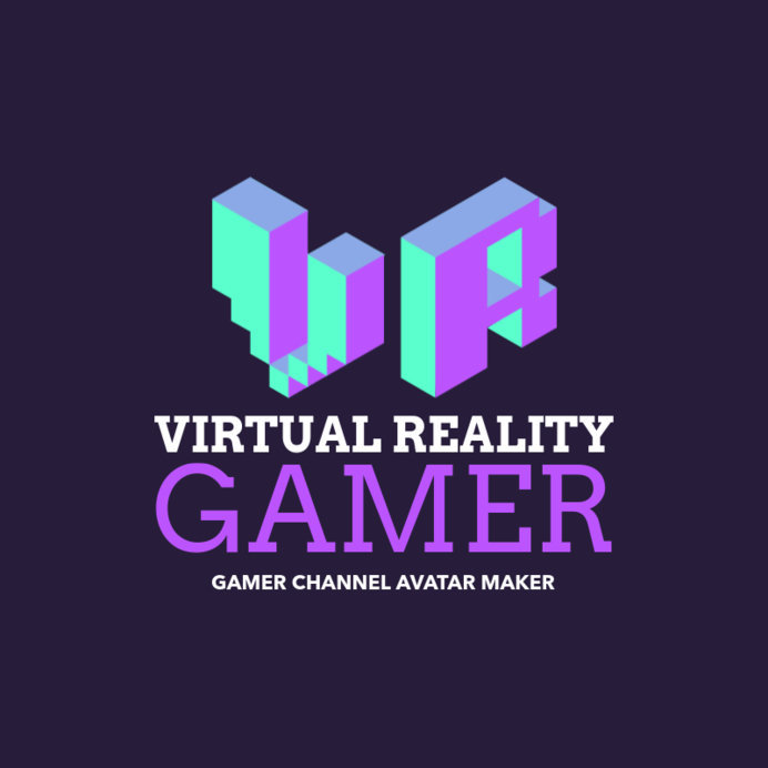 Placeit - Monogram Logo Maker for a Virtual Reality Game