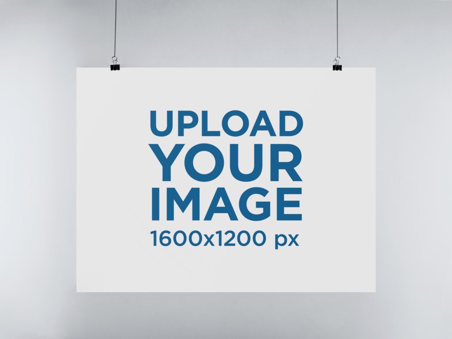 sideways poster template