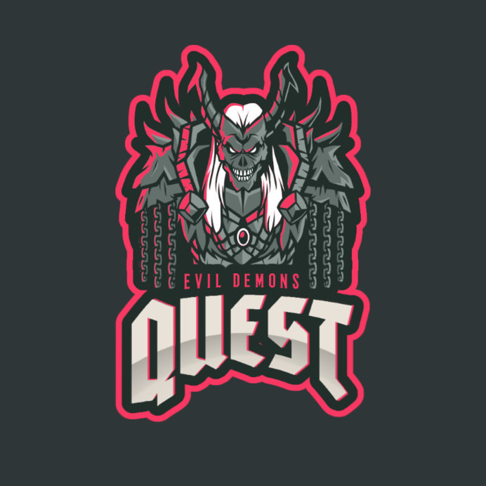 Placeit - Logo Maker with an Illustration Inspired by an Evil Demon ...