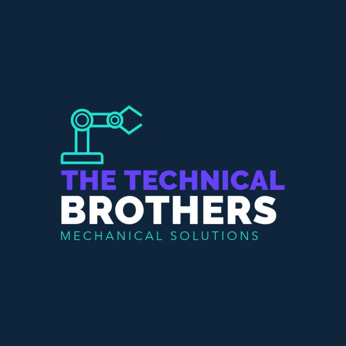 Placeit - Logo Template for a Mechanical Solutions Company Featuring a ...