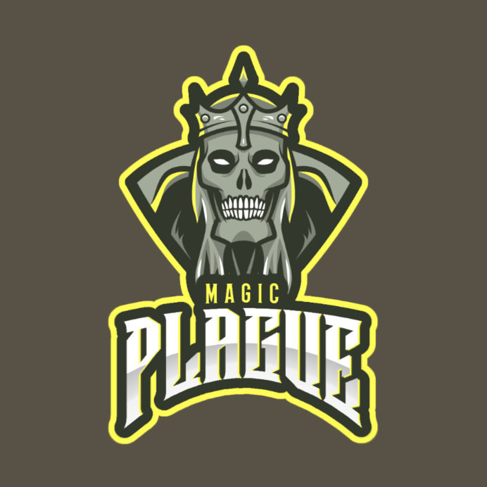 Placeit - Gaming Logo Maker with an Apocalyptic King Illustration