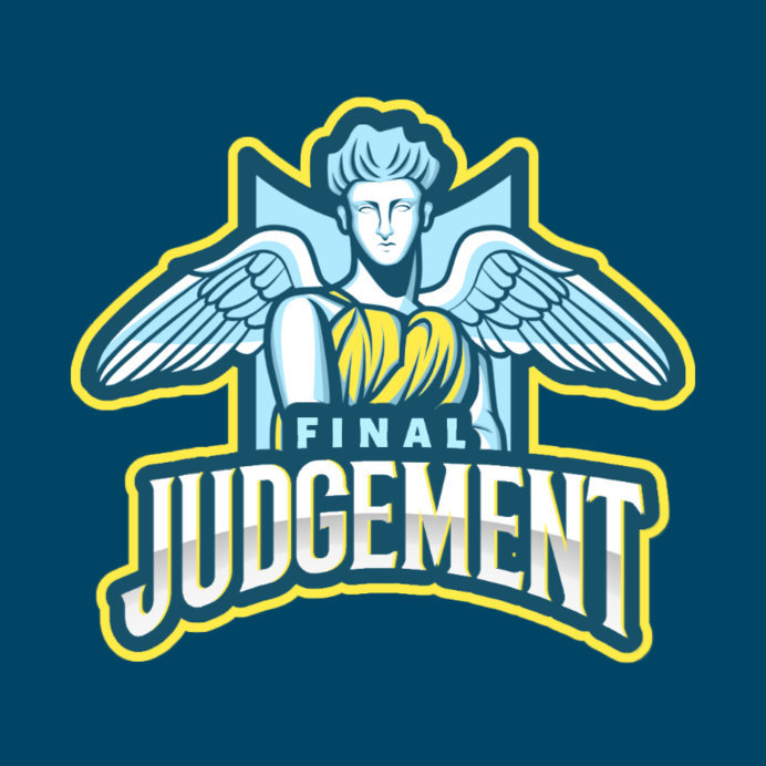 Placeit - Epic Gaming Logo Maker with an Apocalyptic Angel Illustration