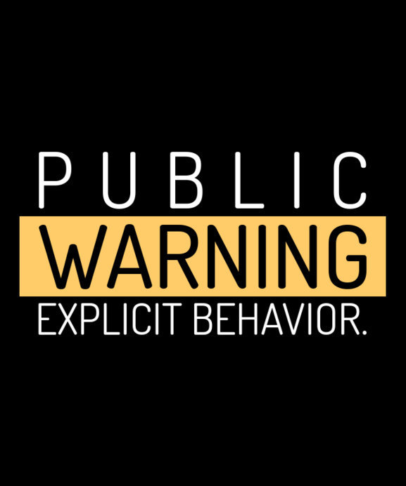 parental advisory sign template