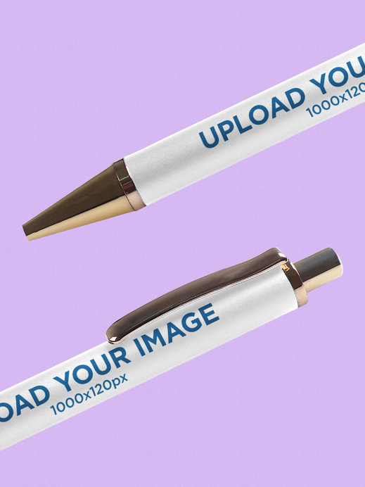 Placeit - Mockup of Two Pens in Close Up